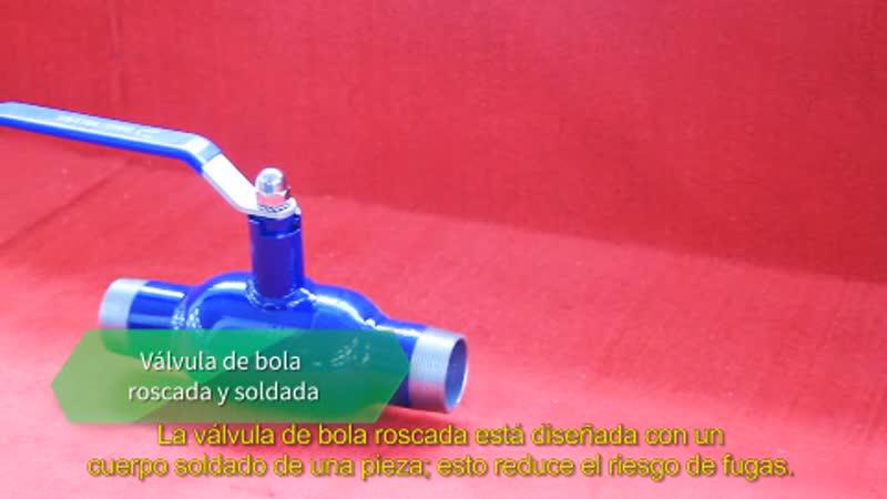 Válvula de bola roscada y soldada | Vídeos | ETW International